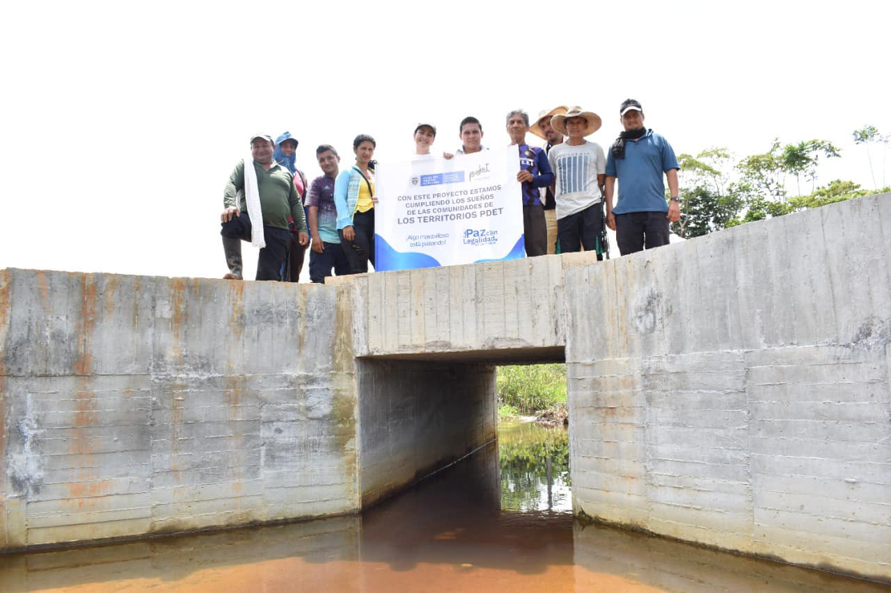 Entregan más obras PDET en Caquetá, comunidades se benefician de ...