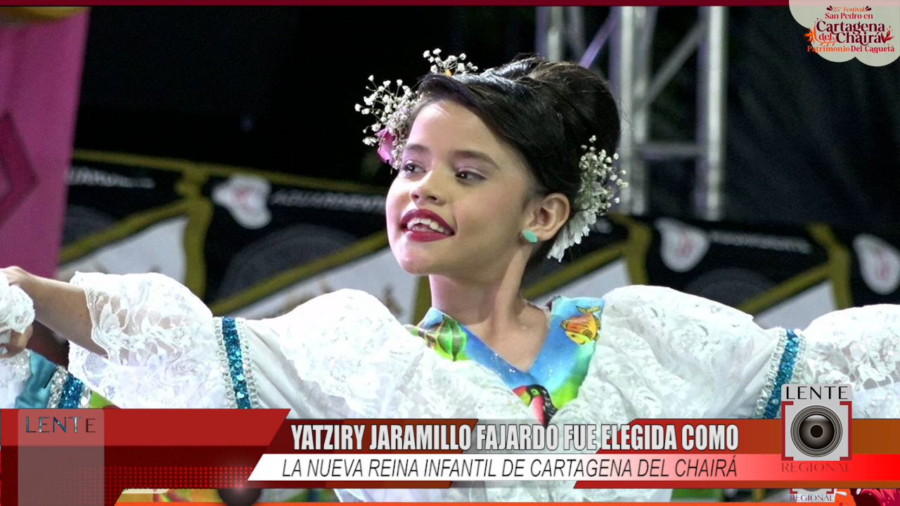 YATZIRY JARAMILLO FAJARDO FUE ELEGIDA COMO LA NUEVA REINA INFANTIL DE ...
