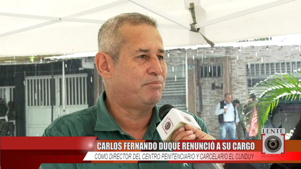 Carlos Fernando Duque, renunció a su cargo como Director del Centro ...