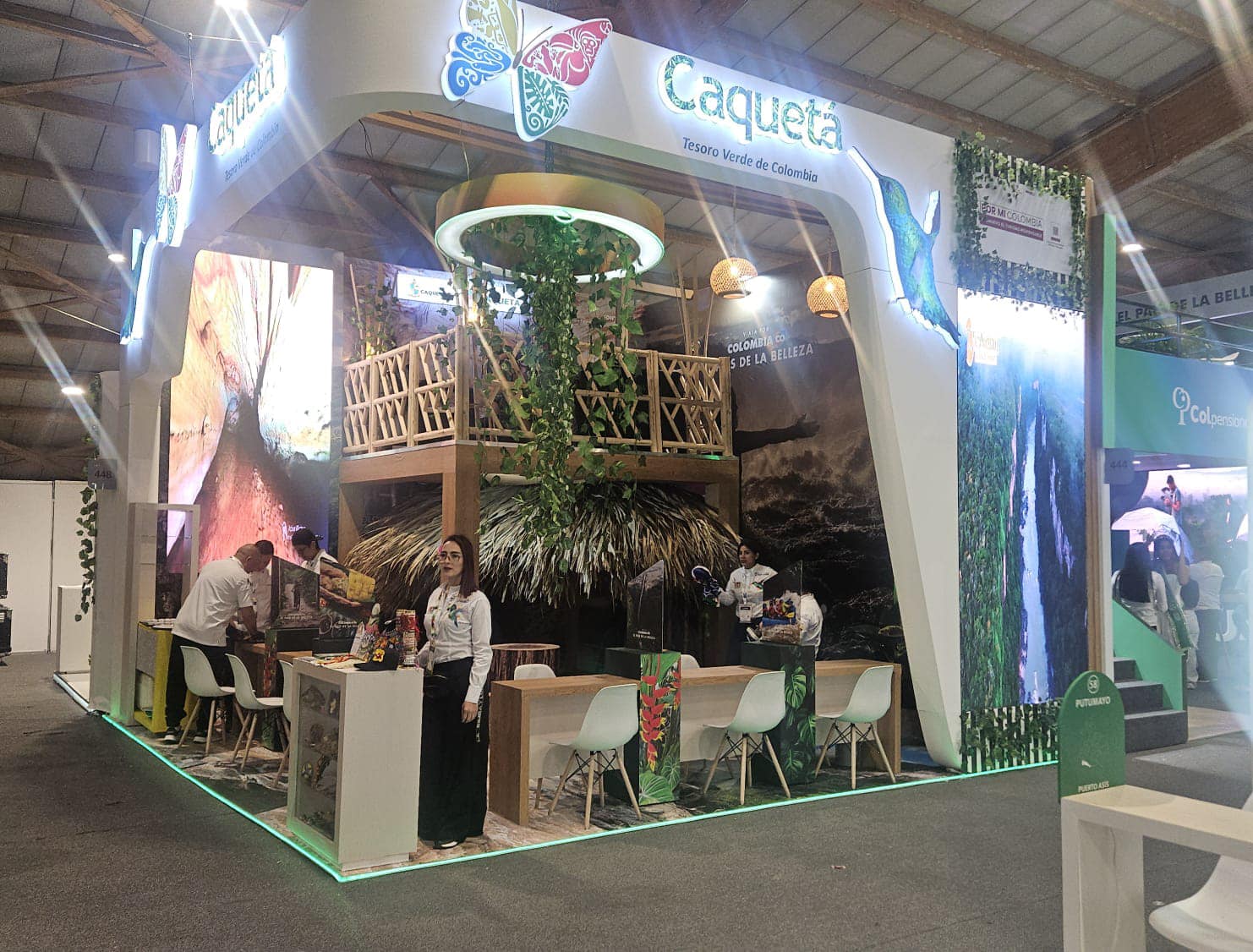 Caquetá muestra sus atractivos turísticos en ANATO 2025 - Lente Regional