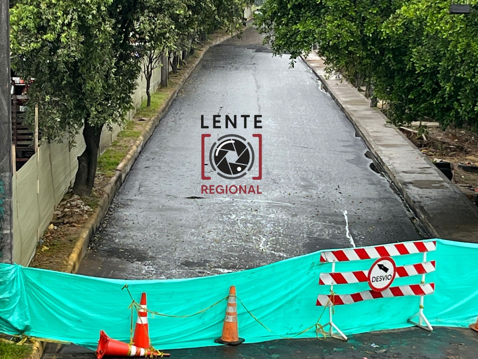 Así se ve el recién pavimentado tramo de la Circunvalar - Lente Regional